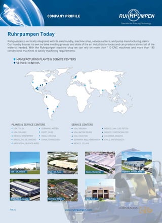 Ruhrpumpen Official - Get all Details about Business | PDF