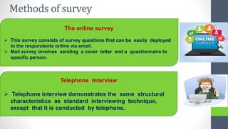Survey Surveillance Screening | PPTX