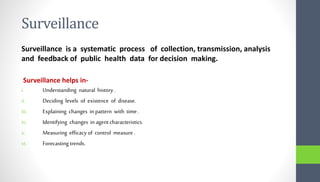 Survey Surveillance Screening | PPTX