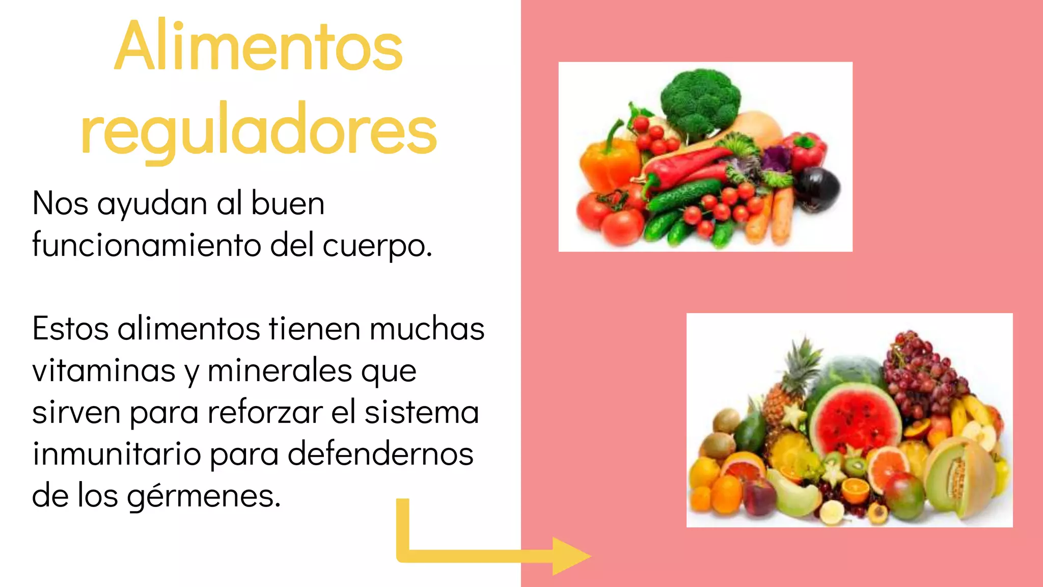 Los alimentos y su clasificación | PPT