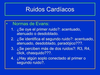 Ruidos cardíacos | PPT