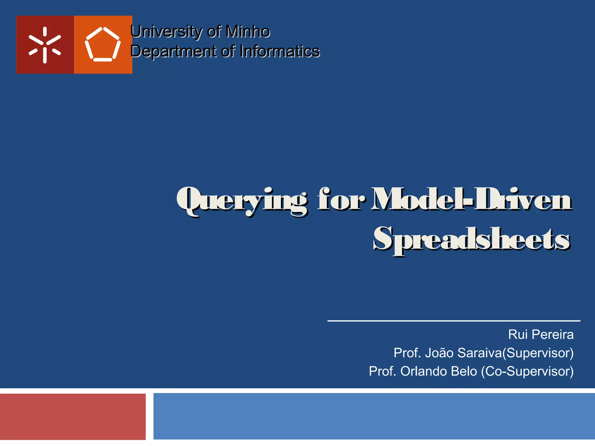 Msc Thesis Presentation | PPT