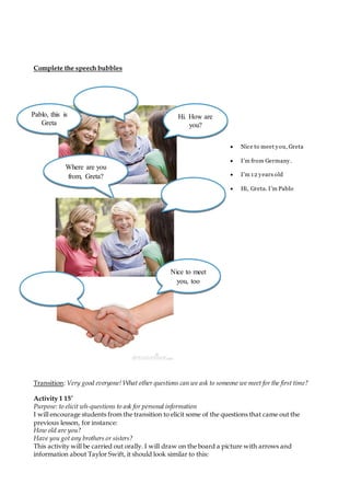 Secondary: Lesson Plan 2 | PDF