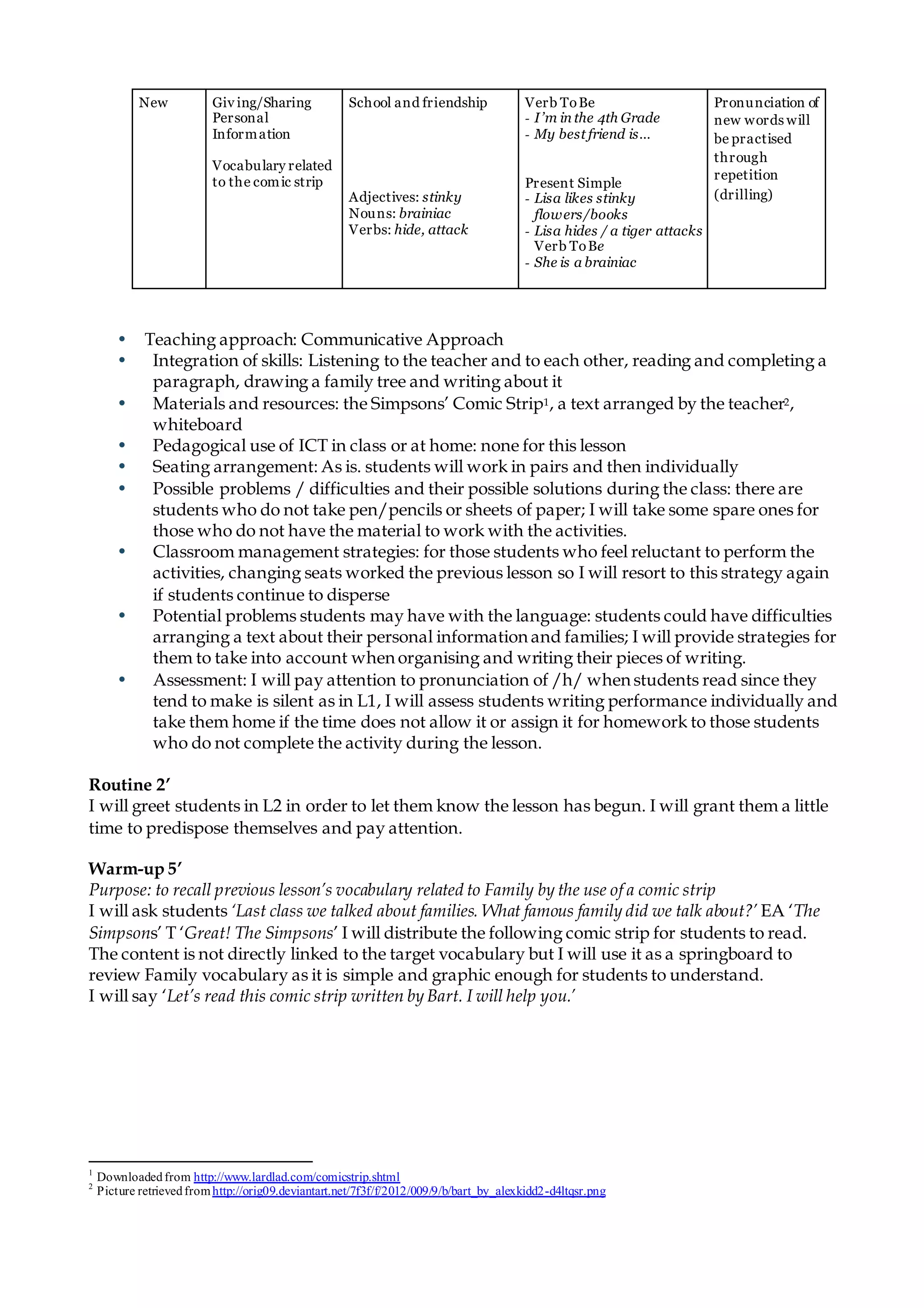 Secondary: Lesson Plan 5 | DOCX