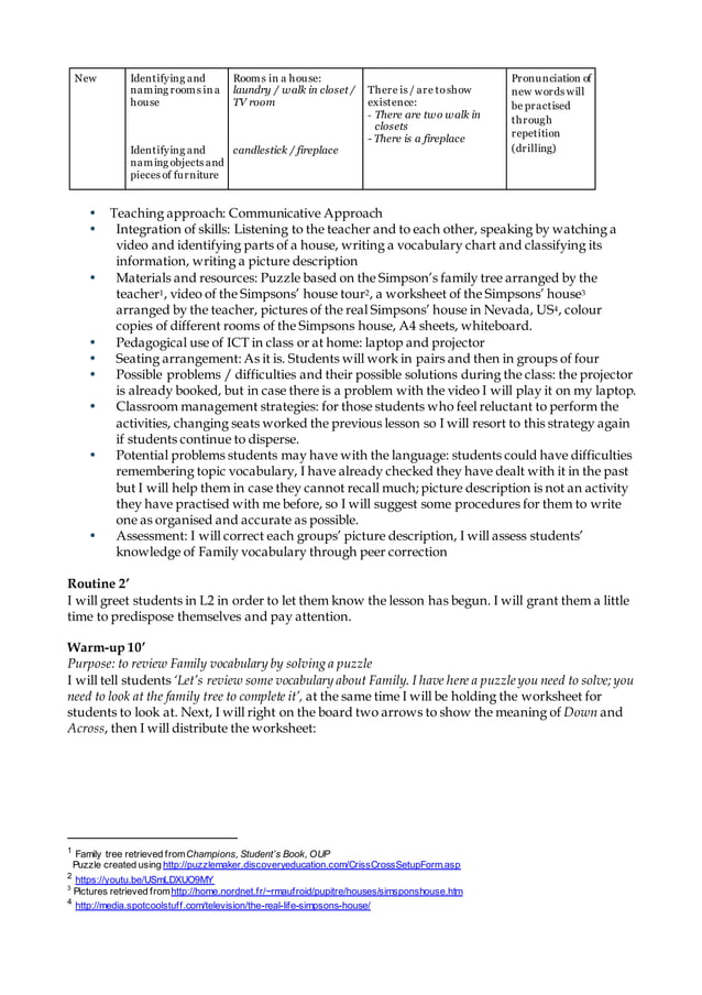 Secondary: Lesson Plan 6 | PDF