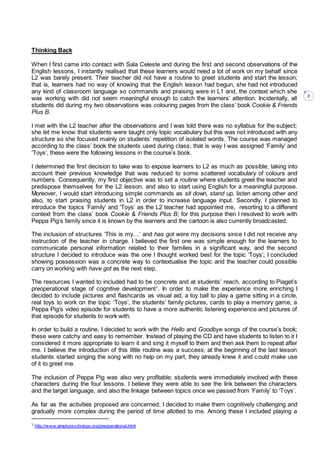 Self-Assessment: Kindergarten | DOCX