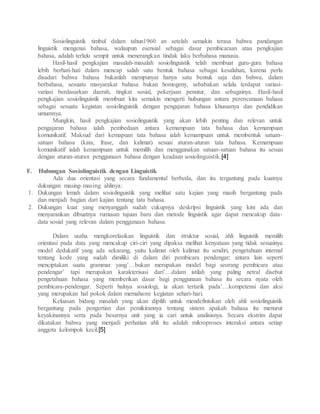 Ruj lingusosilinguistik | PDF