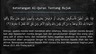 Rujuk dan Iddah | PPTX