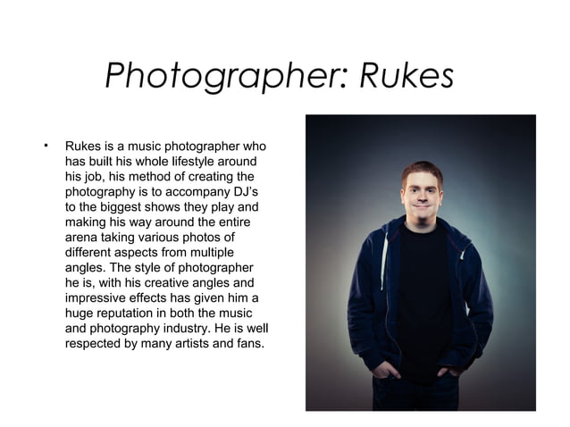 Rukes photographer | PPT