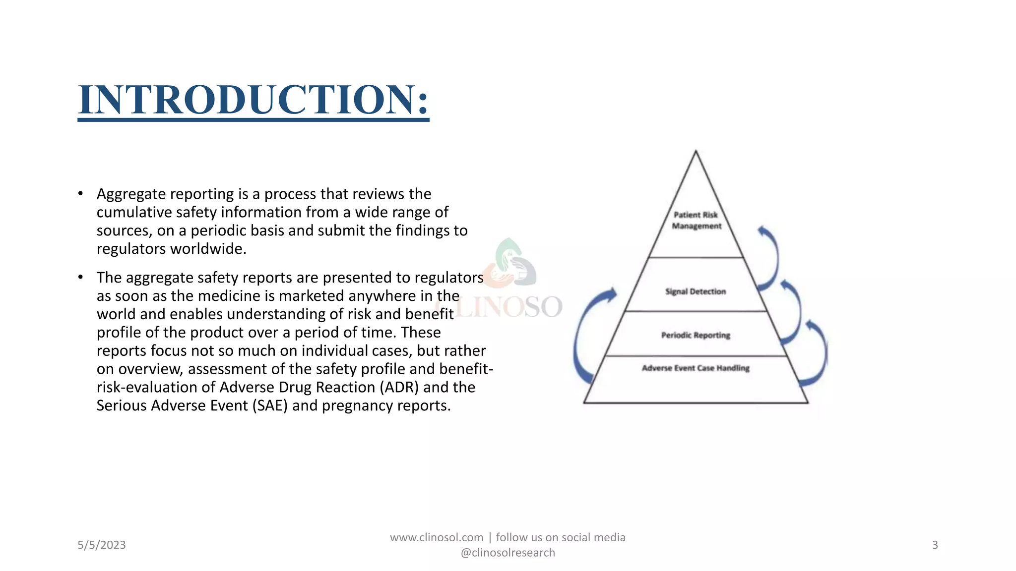 AGGREGATE REPORTING IN PHARMACOVIGILANCE | PPTX