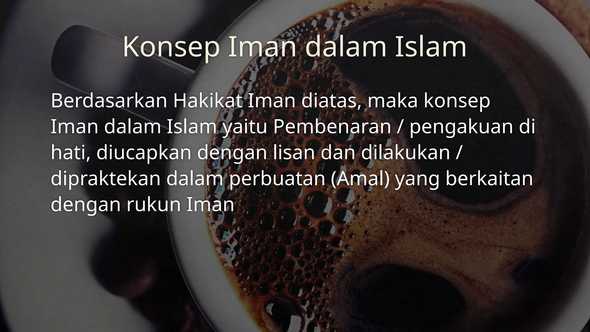 RUKUN IMAN imann bina pribadi Islam pptx | PPTX