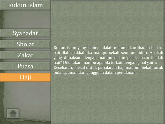 Rukun iman dan rukun islam | PPTX