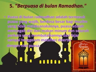 Rukun islam | PPTX