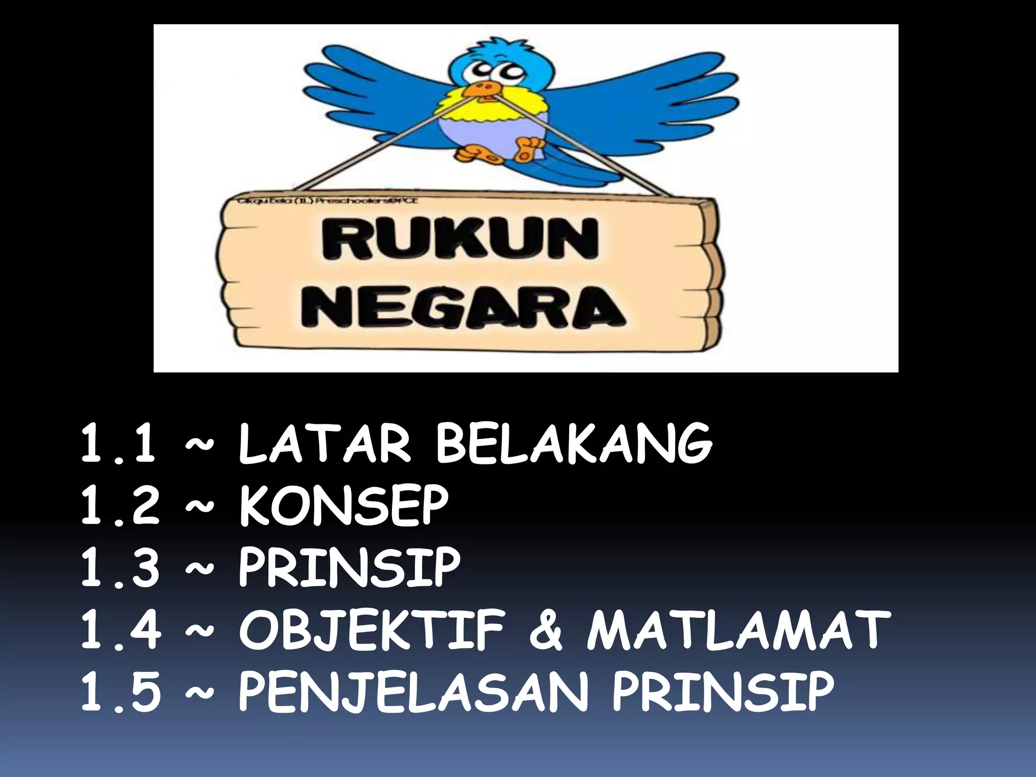Rukun negara | PPTX