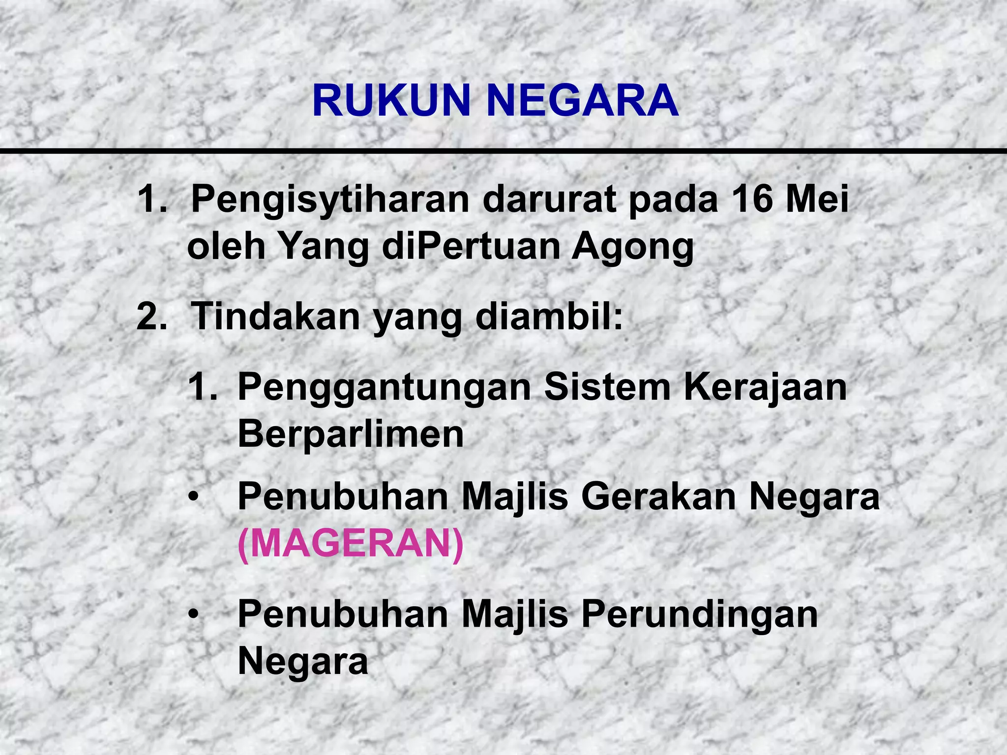 Rukun negara | PPTX