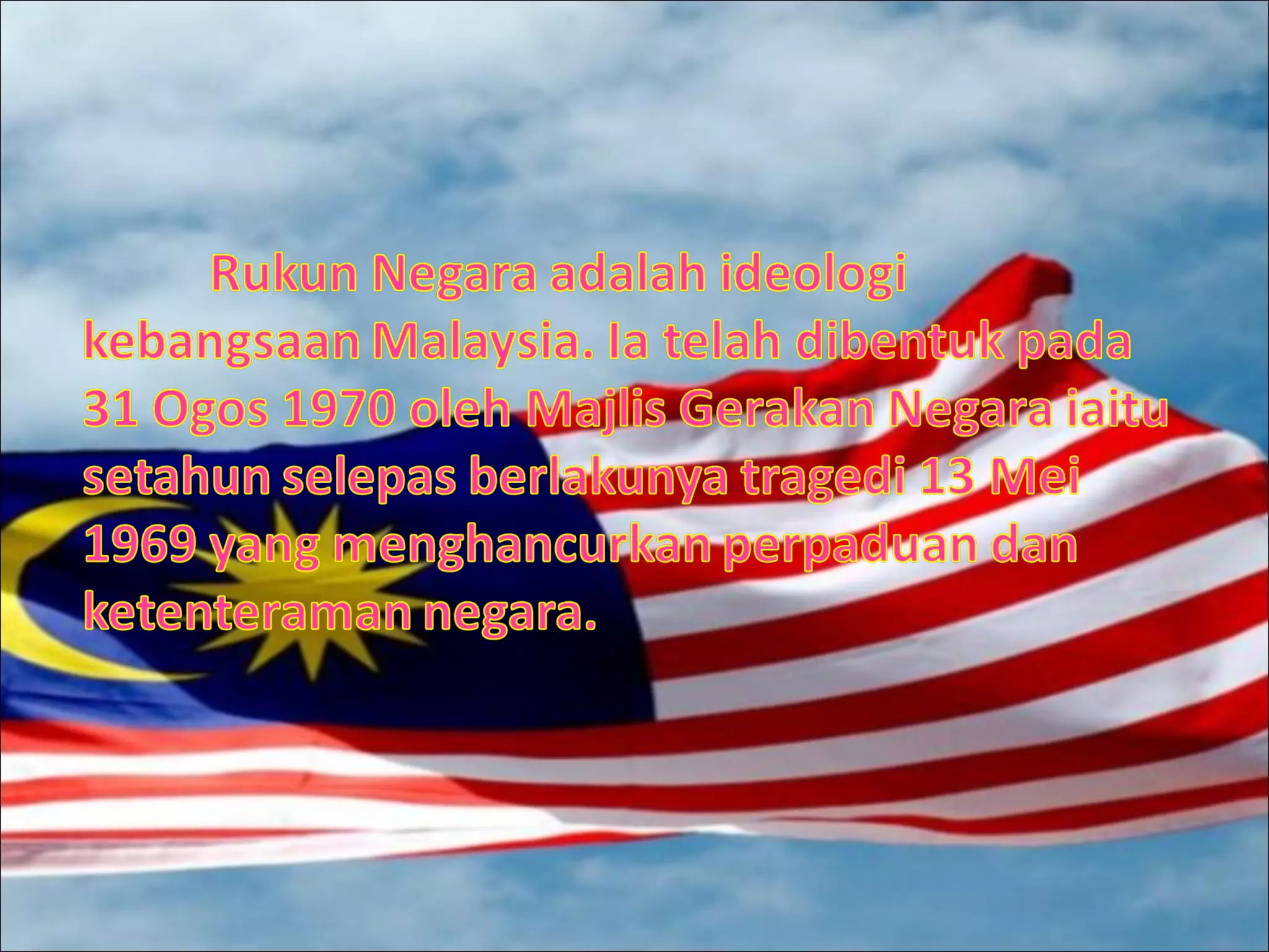 Rukun negara 1 | PPT