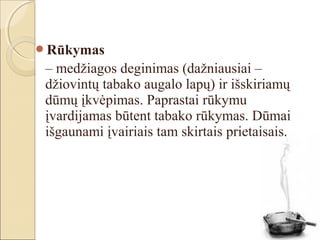 Rukymas | PPT