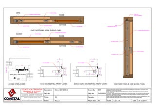 RUL00003 Rullo Scheme A Straight Sliding Door Gear Suggested Layout ...