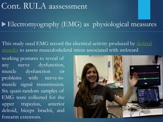 Rapid Upper Limb Assessment (RULA) - Human Factors | PPTX