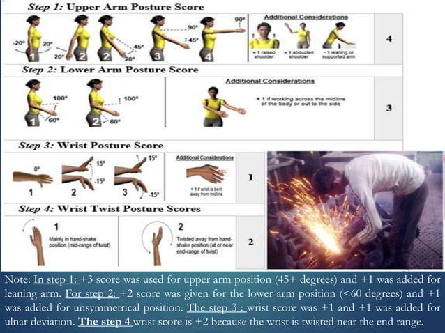 Rapid Upper Limb Assessment (RULA) - Human Factors | PPTX | Physical ...