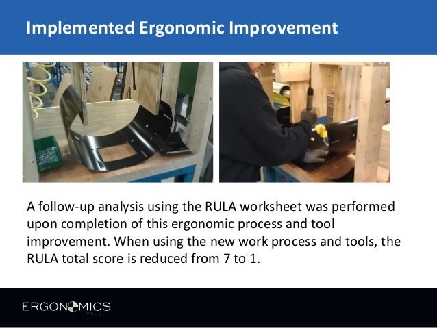 RULA - Rapid Upper Limb Assessment