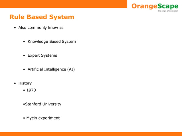 Rule Based System | PPT