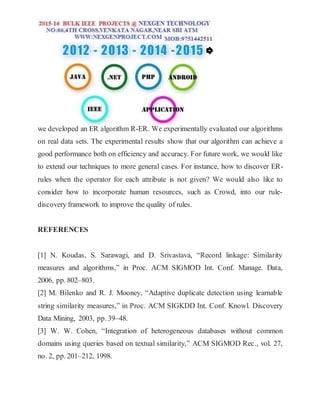 Rule based method for entity resolution | DOCX