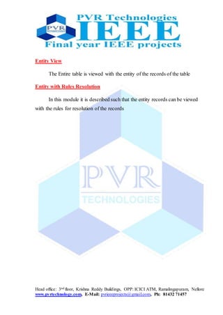 Rule based method-for entity resolution | PDF