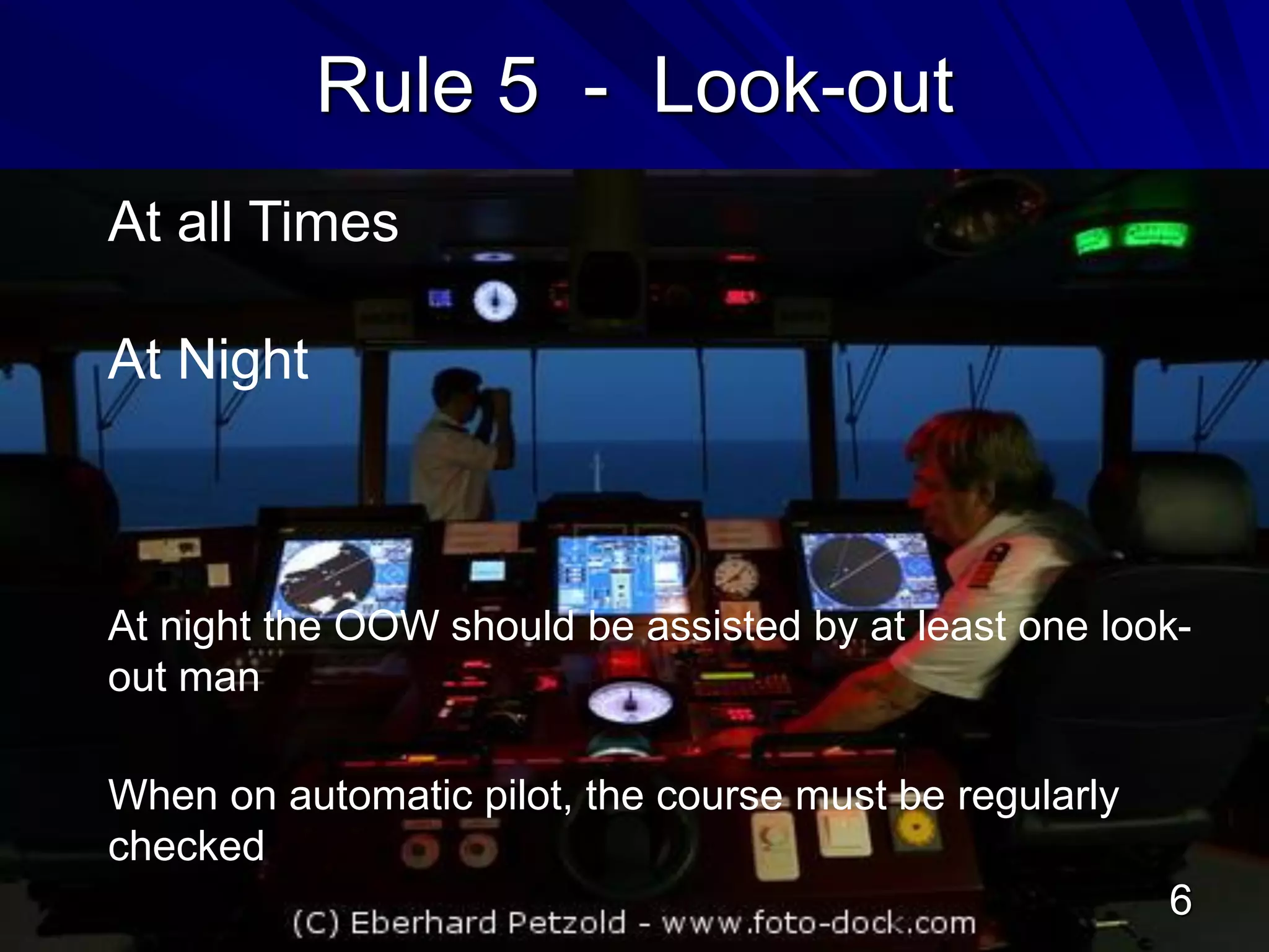 Rule 05 look-out | PDF