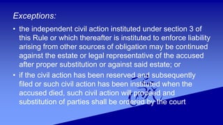 CRIMINOLOGY REVIEW CRIMINAL PROCEDURE RULE 111 ROC.pptx