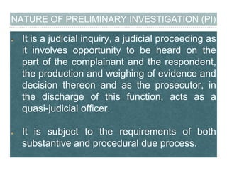Preliminary Investigation | PPTX