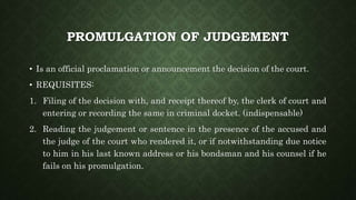Rule 120 judgement | PPT