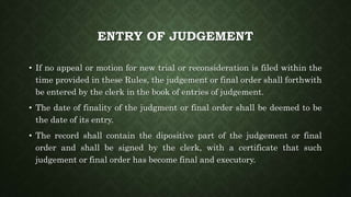 Rule 120 judgement | PPT