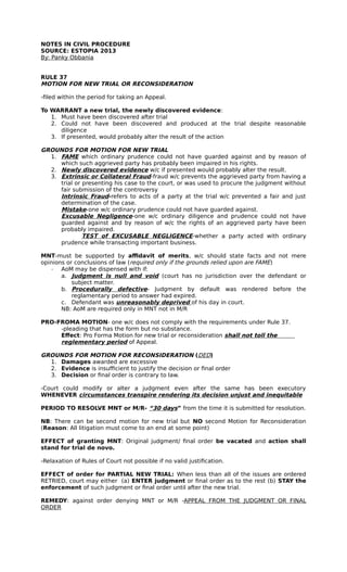 Rule 37 38-41 | PDF | Law