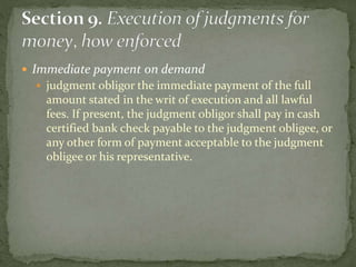 RULE 39 Execution, Satisfaction and Effect of Judgments.pptx