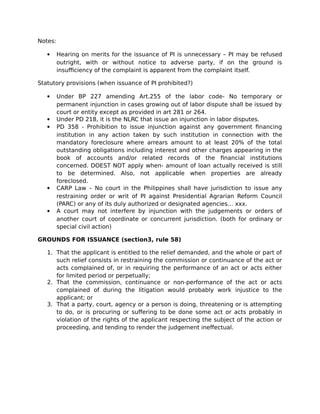 Remedial Law Rule 58 estopia notes part1 | PDF