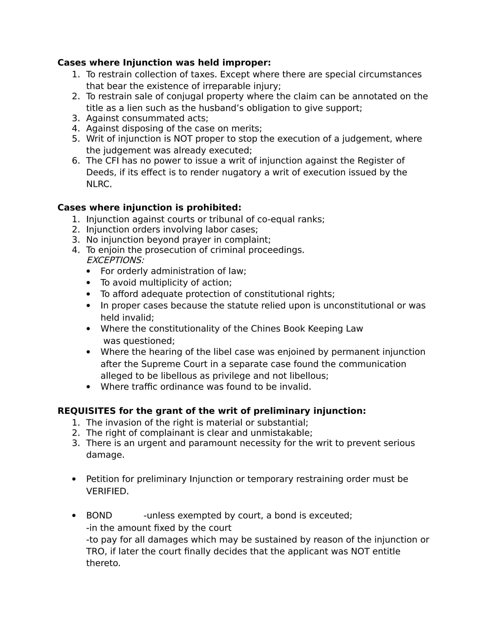Remedial Law Rule 58 estopia notes part2 | PDF