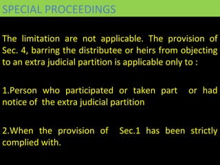 Rule 74 SUMMARY SETTLEMENT OF ESTATES | PPT