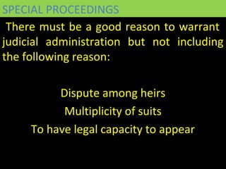 Rule 74 SUMMARY SETTLEMENT OF ESTATES | PPT