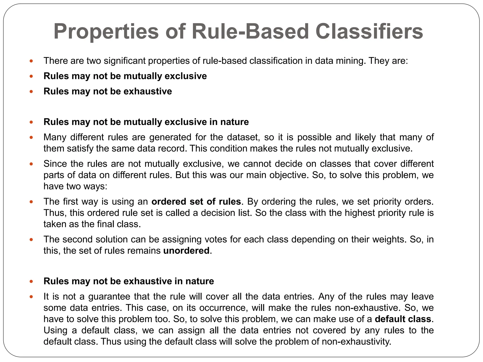 Rule Based Algorithmspptx Databases Computer Software And Applications