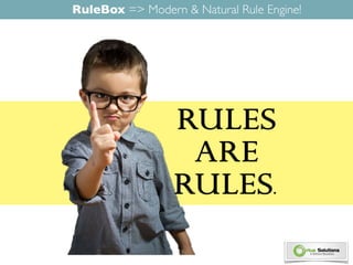 RuleBox : A natural language Rule Engine | PDF