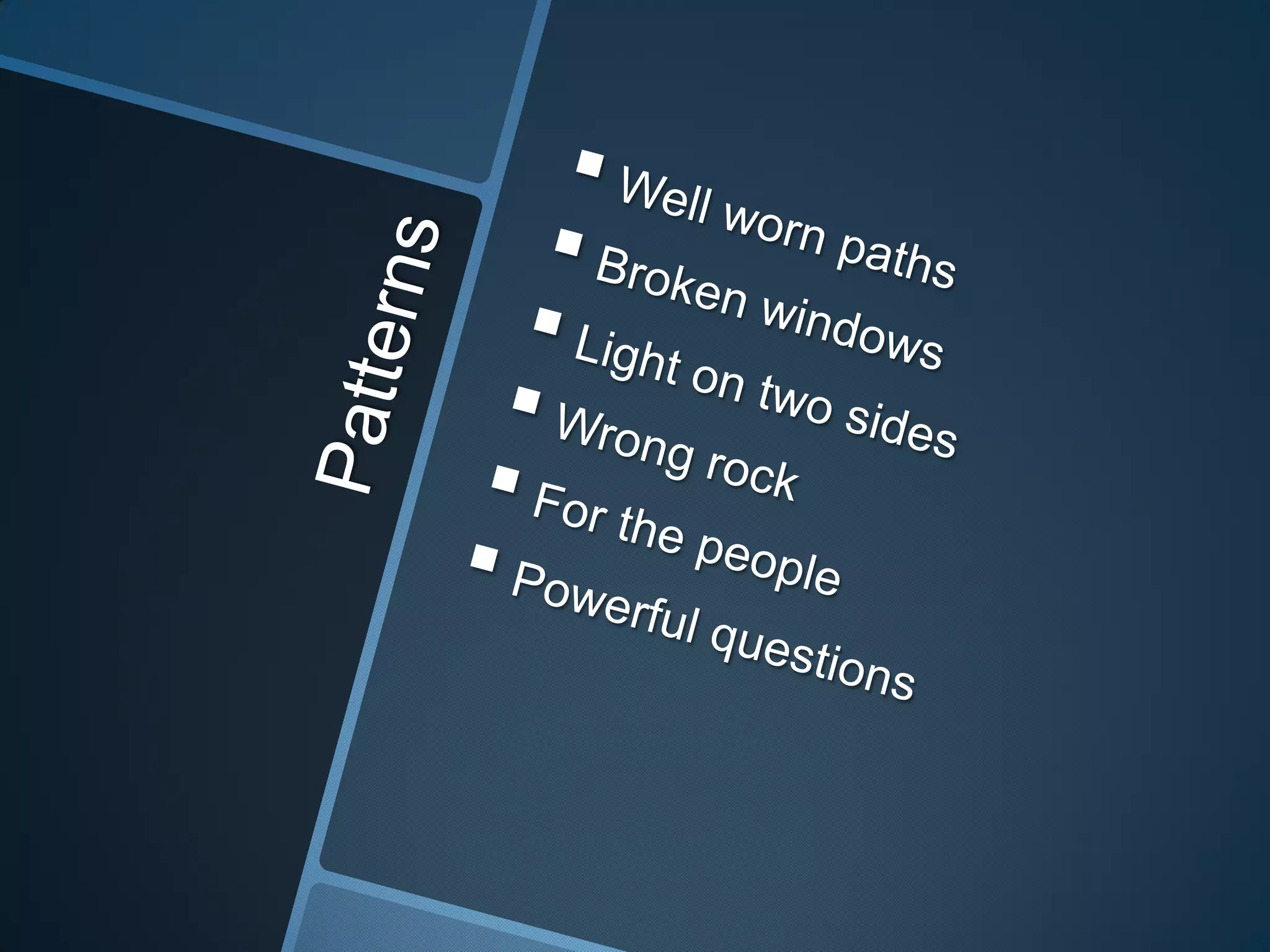 Being a rule breaker, rule maker, and not a rule follower | PPTX