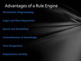 Rule engine | PDF
