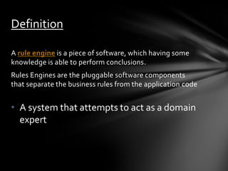 Rule engine | PDF