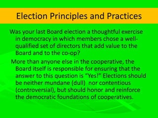 Rule Formulation for the Election Committee | PDF