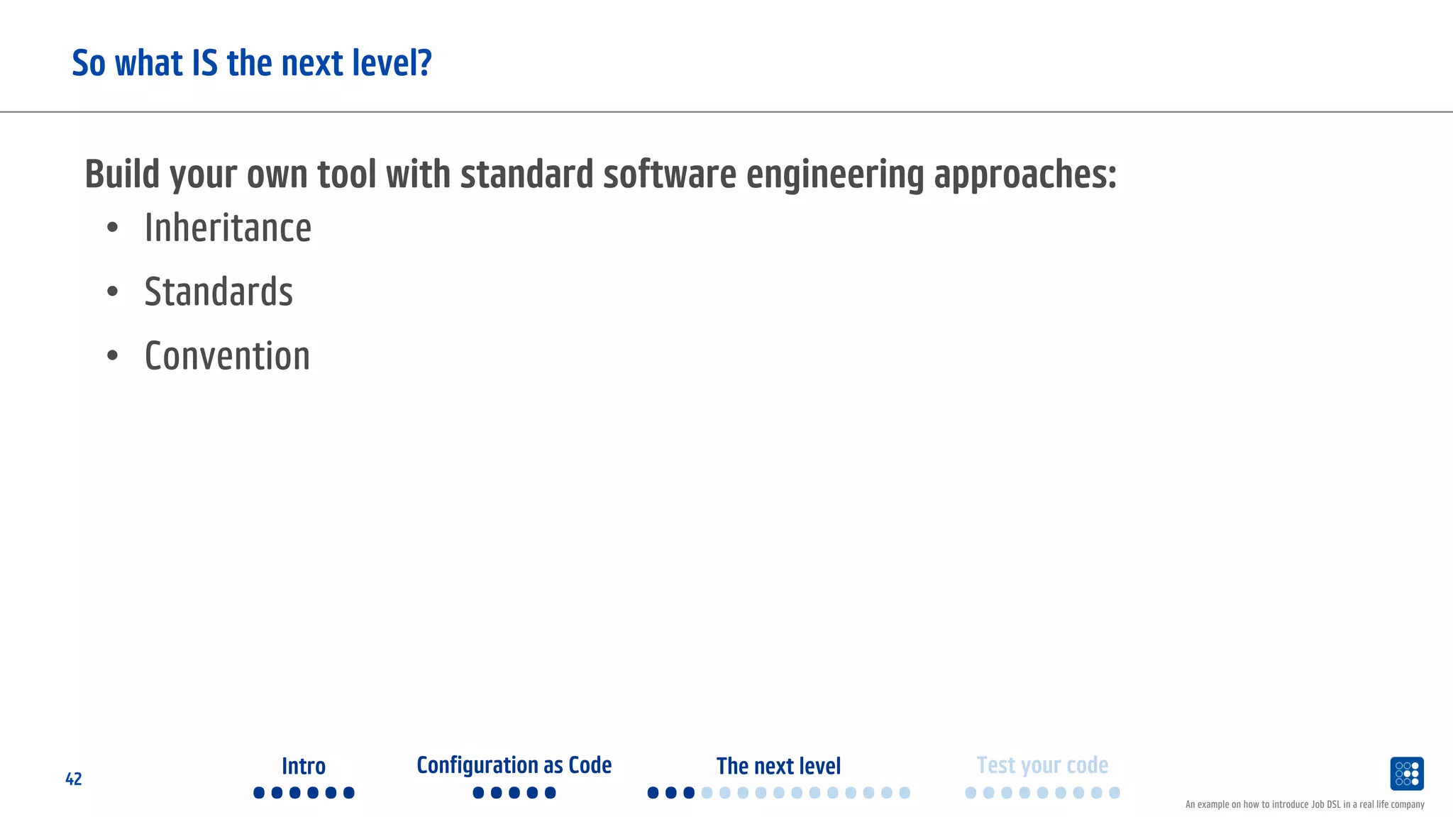 Rule jenkins with configuration as code | PPT