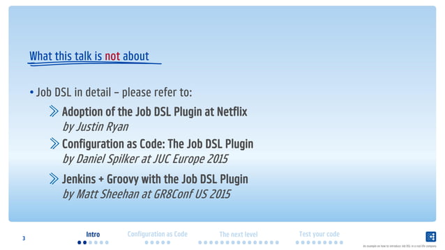 Rule jenkins with configuration as code | PPT