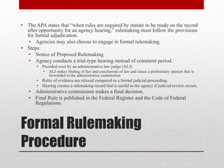 Rulemaking | PPTX
