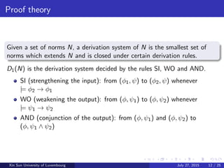 RuleML2015: Input-Output STIT Logic for Normative Systems | PPT