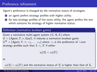 RuleML2015: Input-Output STIT Logic for Normative Systems | PPT